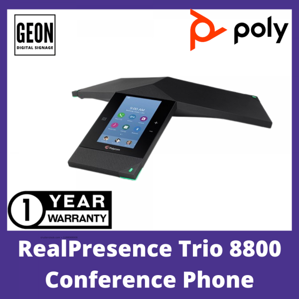 POLY REALPRESENCE TRIO 8800 IP CONFERENCE PHONE – Geon Asia