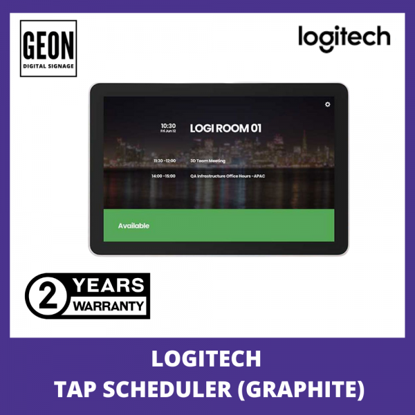 Logitech TAP Scheduler (Graphite) Meeting Room Booking System – Geon Asia