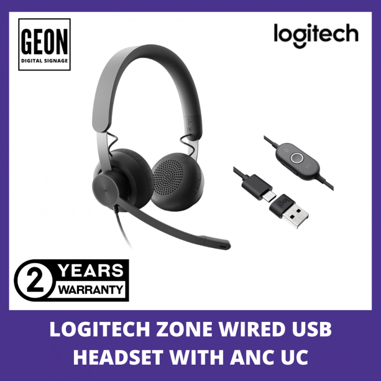 Logitech Zone Wired USB Headset with Advanced Noise Cancelling UC ...