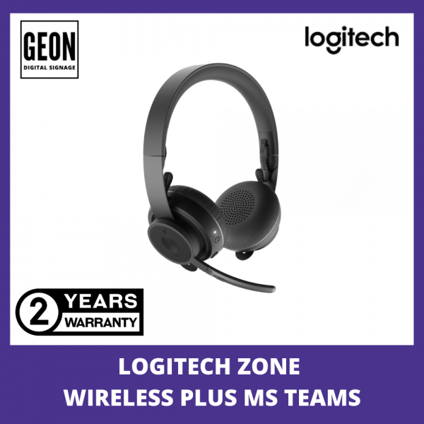 Logitech Zone Wireless Plus with Bluetooth and Wirelesss Charging MS ...