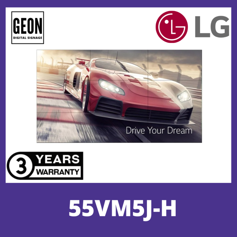 LG 55″ inch 55VM5J-H 500 Nits FHD Slim Bezel Video Wall – Geon Asia