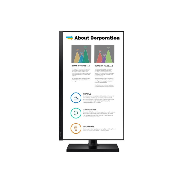 SAMSUNG 24″ Inch F24T45 T450 series 1920 x 1080 resolution with 75Hz ...
