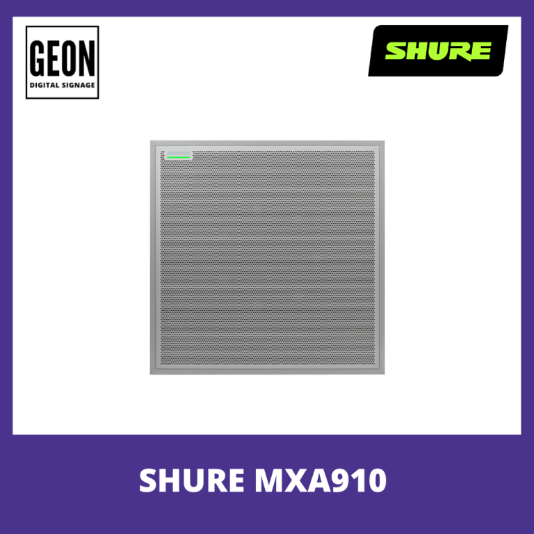 SHURE MXA910 Ceiling Array Microphone – Geon Asia