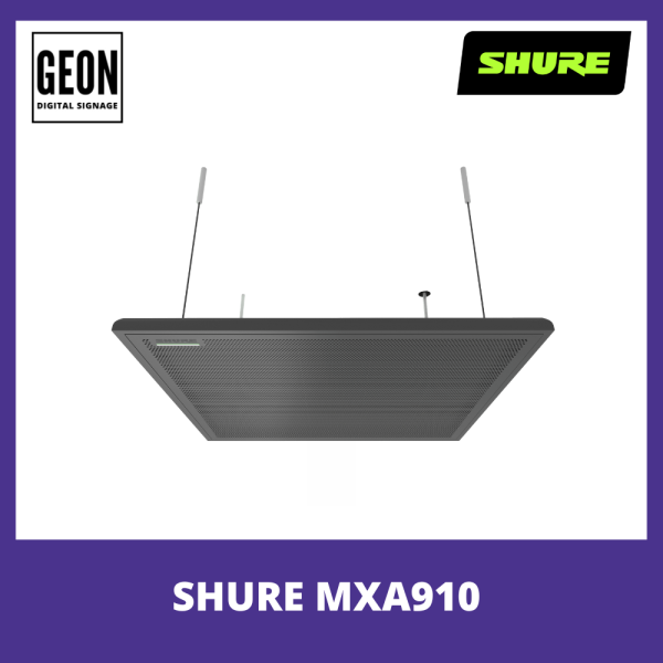 SHURE MXA910 Ceiling Array Microphone – Geon Asia