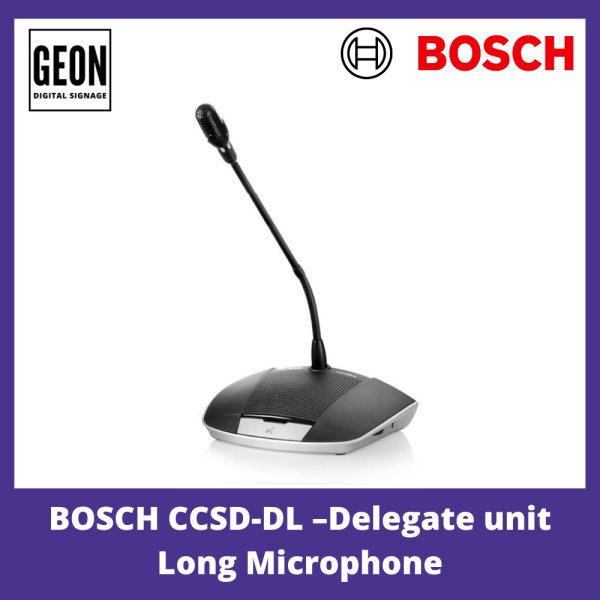 BOSCH CCSD-DL –Delegate unit Long Microphone – Geon Asia