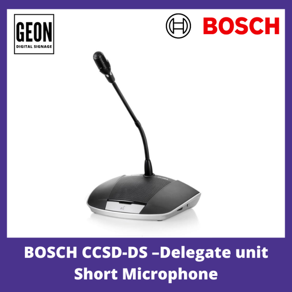 BOSCH CCSD-DS –Delegate unit Short Microphone – Geon Asia