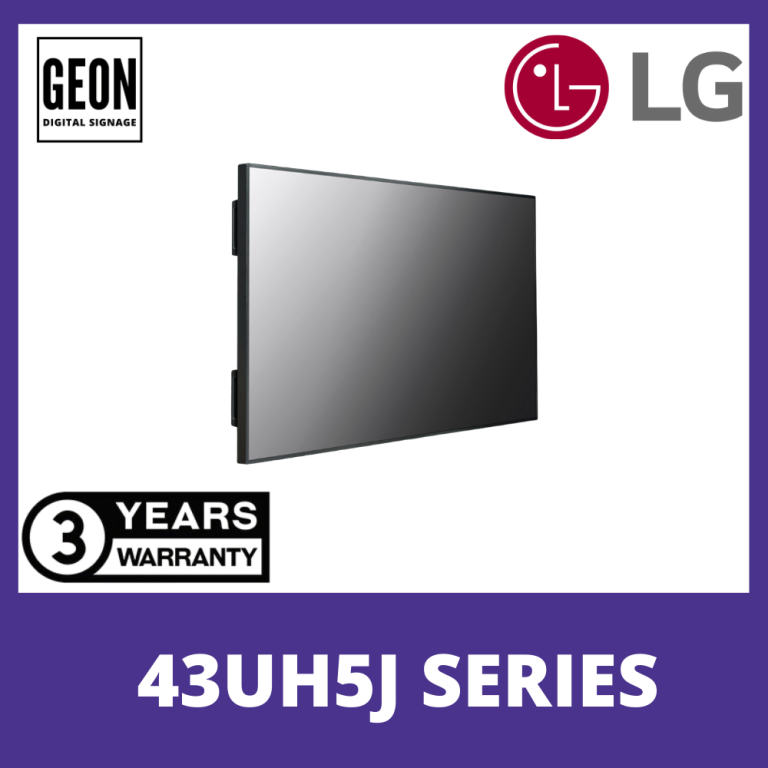 LG 43" 43UH5J New High Haze UHD Standard Signage - Geon Asia
