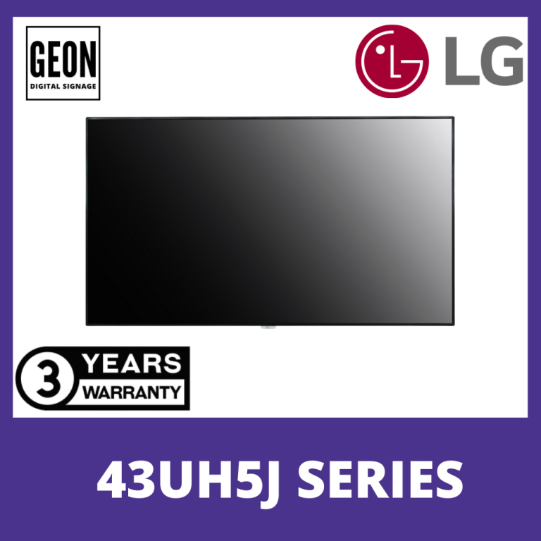 LG 43" 43UH5J New High Haze UHD Standard Signage - Geon Asia