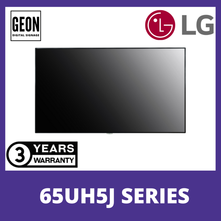 LG 65″ 65UH5J New High Haze UHD Standard Signage – Geon Asia