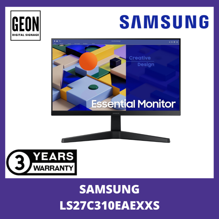 SAMSUNG 27″ LS27C310EAEXXS Essential Monitor S3 S31C - Geon Asia