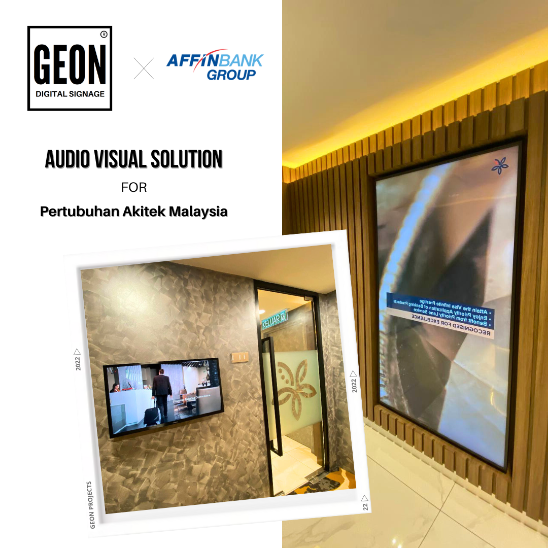 Affin Bank Berhad (Damansara Utama SS21) – Digital Signage Solution ...